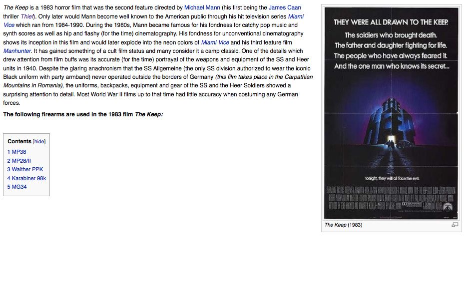 IMFDB ou la bible des armes à feu au cinéma - Michael Mann is the Man