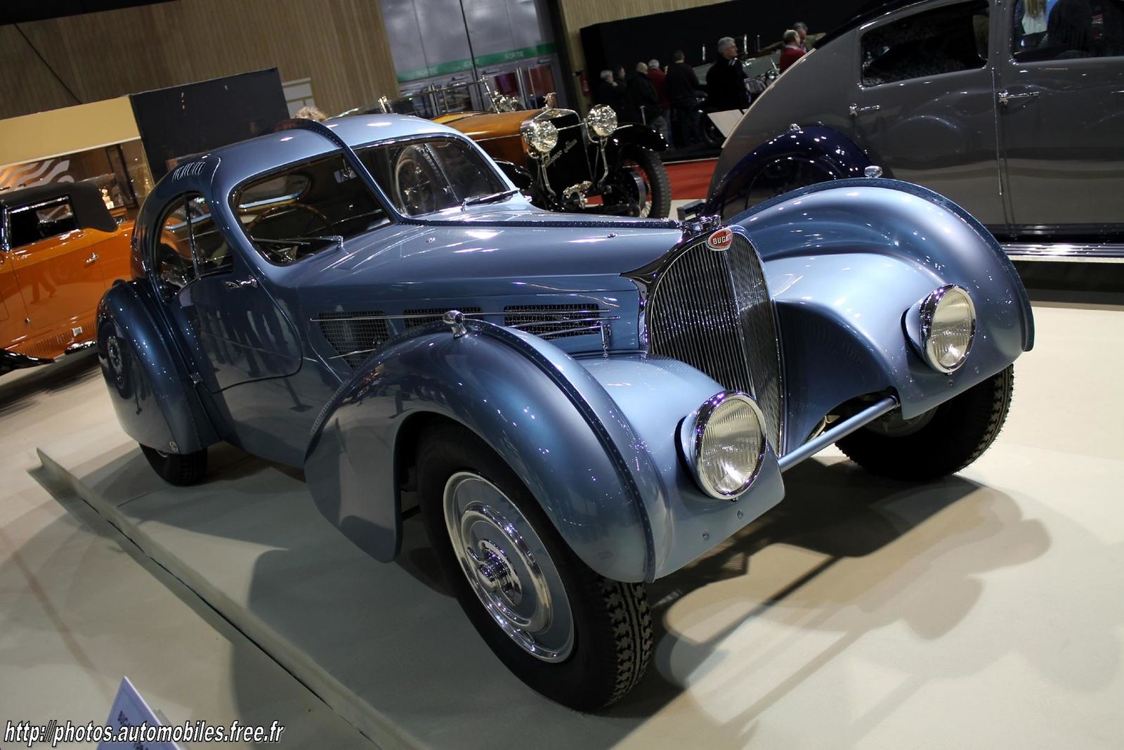 La Bugatti 57 SC Atlantic de Peter Mullin à Retromobile 2012 - Bugatticars