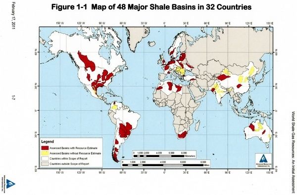 34 - Gaz de schiste : Le rapport de l’US Energy Information ...