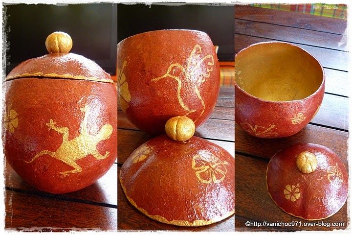 Les calebasses... mon nouveau passe-temps - Ti blog an mwen