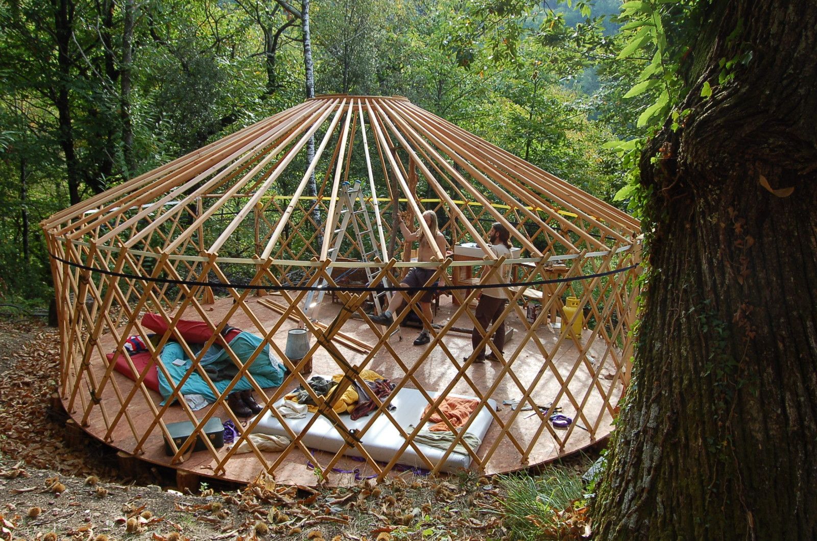 Fabrication de yourtes - Vente et location de yourte