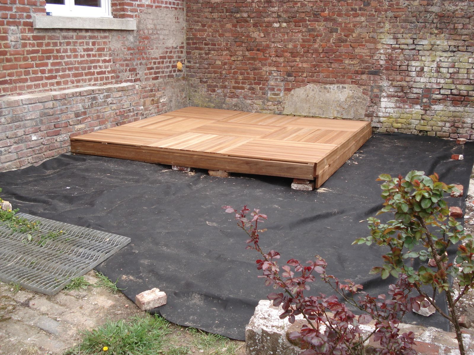 Terrasse provisoire mais terrasse quand même - Projet d'une vie
