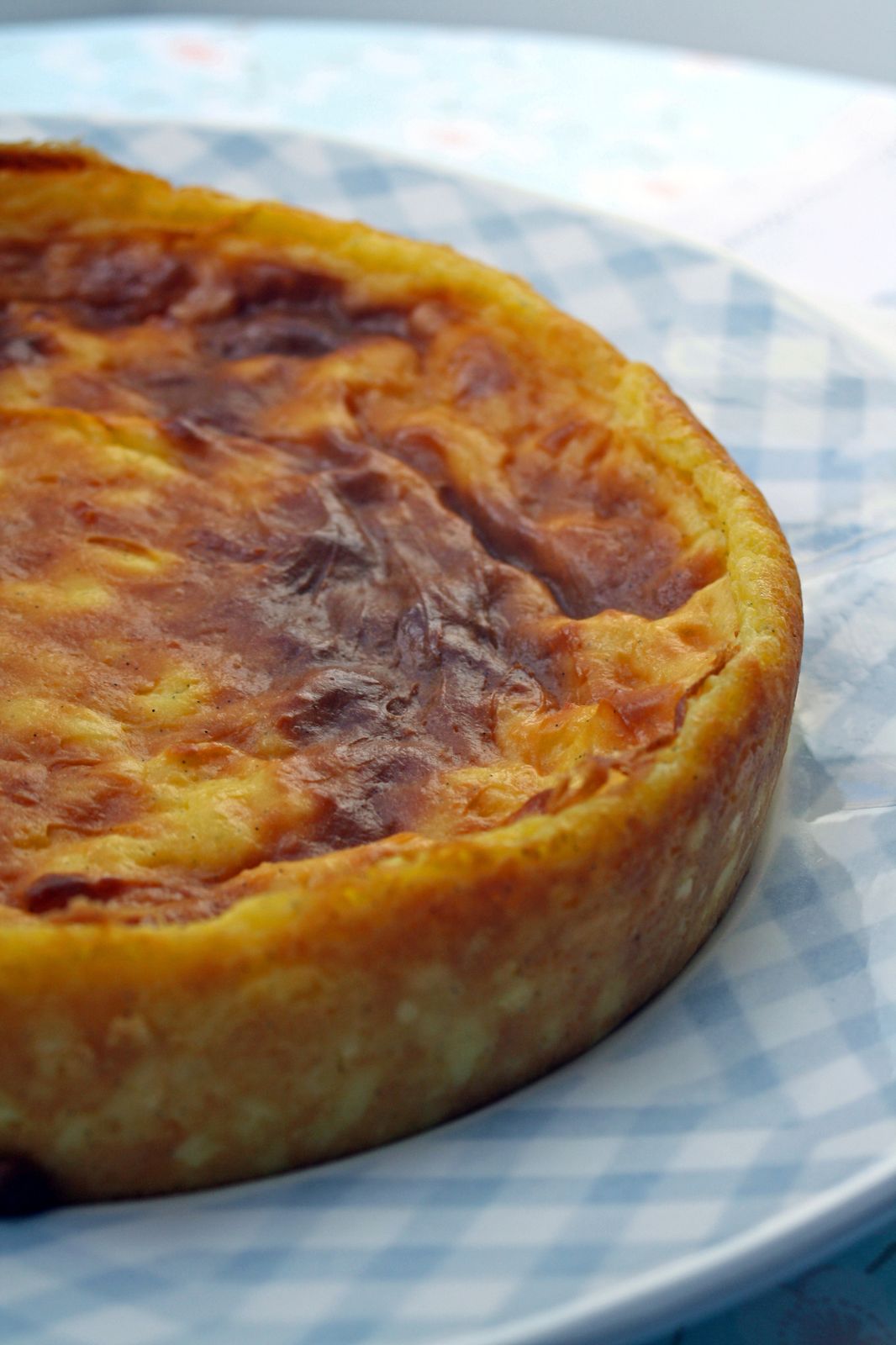 Flan parisien à la mode Michalak - les douceurs de la famille Praline