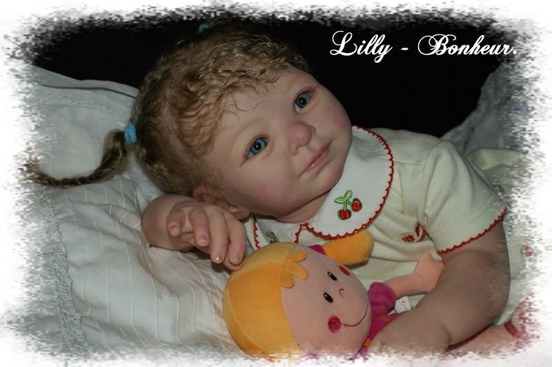 Lilly - Bonheur - Reborn ,reborning babies : Bébés de Lune.