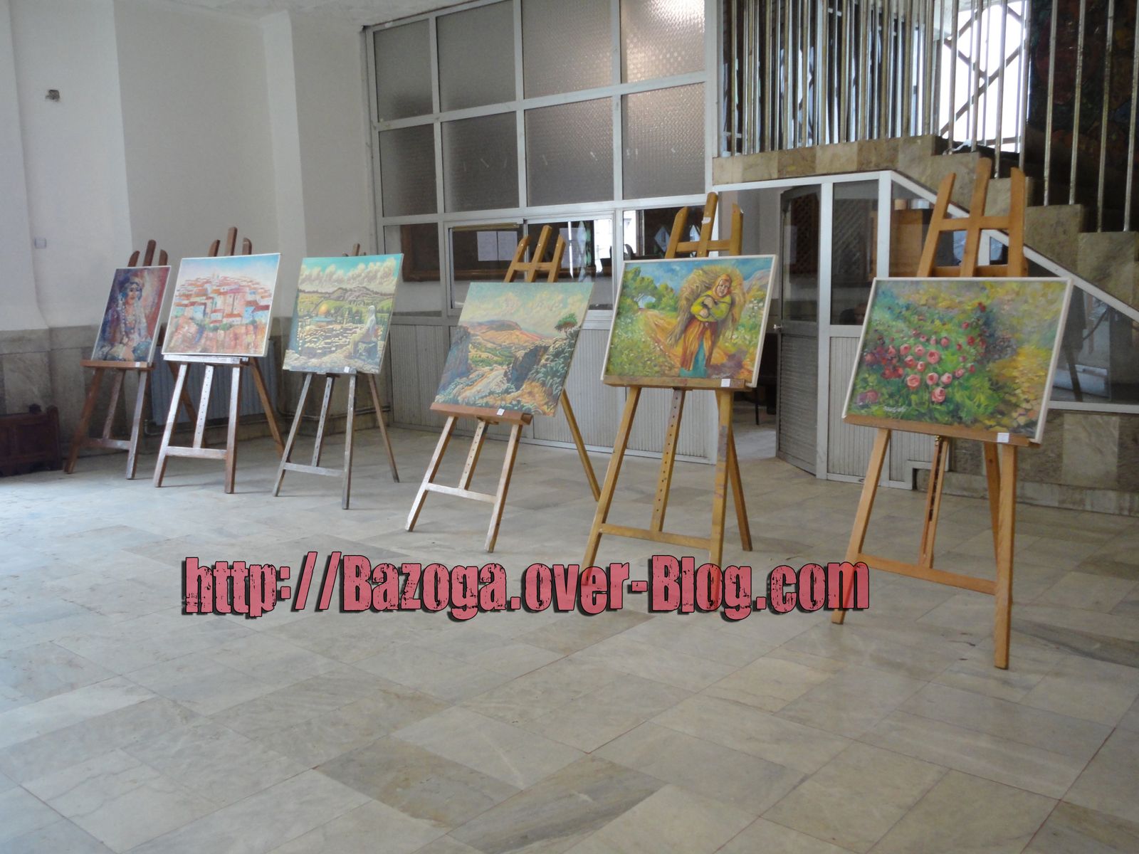 - صور- صالون الفنون التشكيلية - BAZOGA