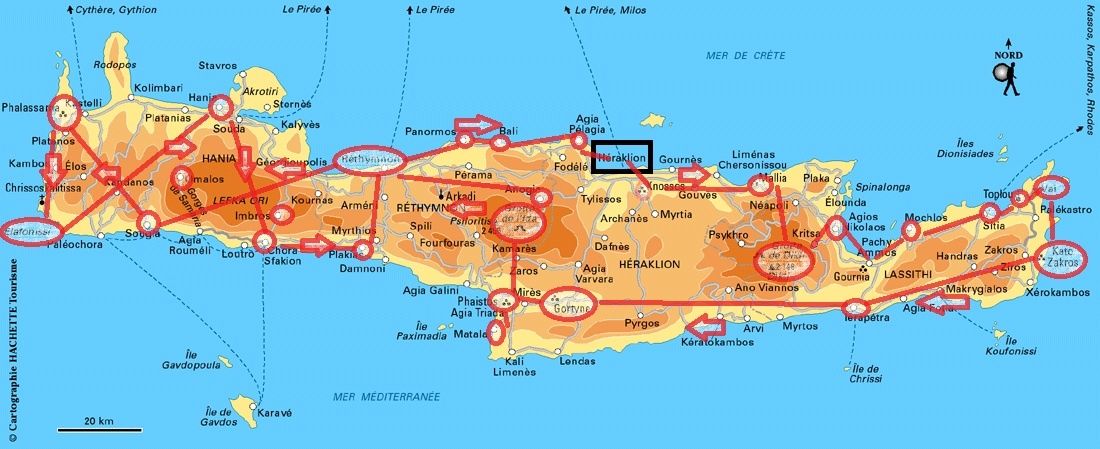 LE TOUR DE CRETE - VOYAGEZ EN CRETE AVEC NOUS