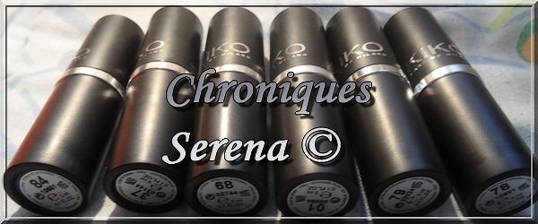 Ma collection de RAL - Les chroniques de Serena