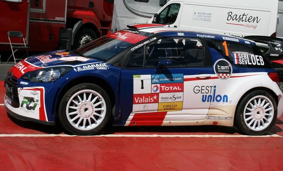 S LOEB : Les couleurs de sa ds3 WRC au CHABLAIS 2013