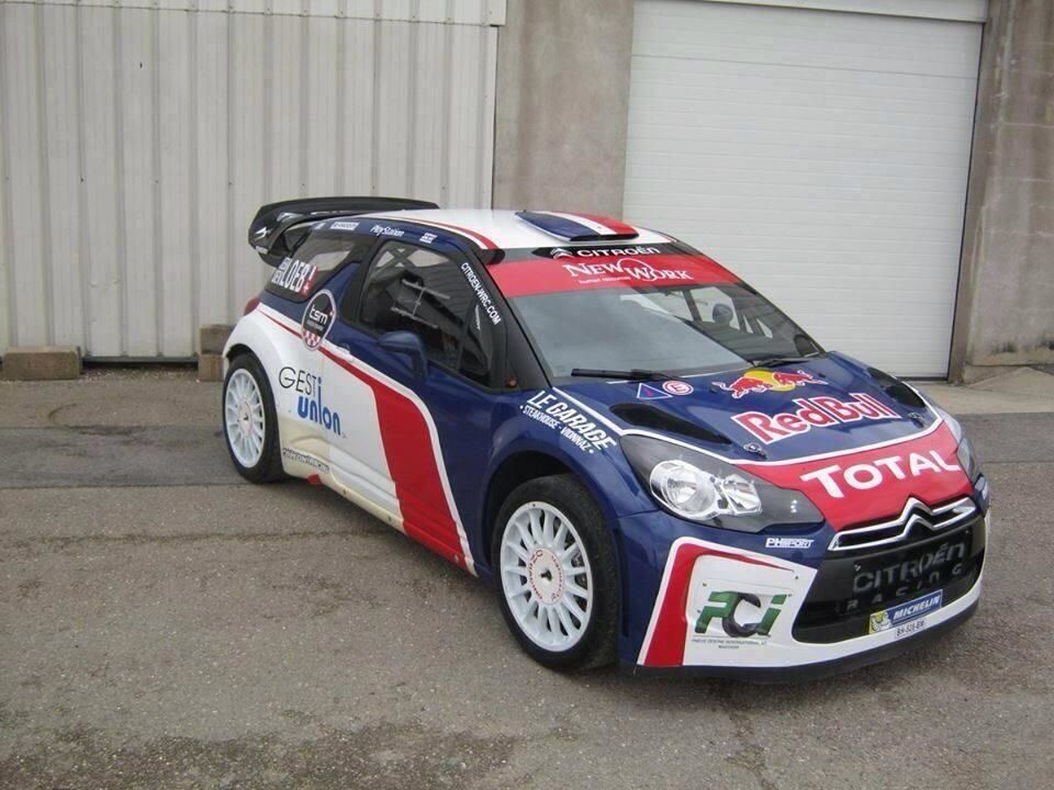 S LOEB : Les couleurs de sa ds3 WRC au CHABLAIS 2013