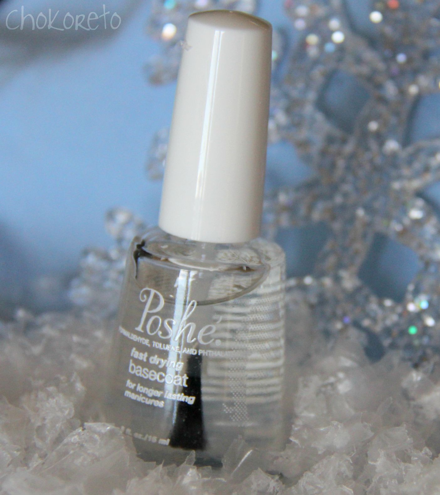 Poshé - Super Fast Drying Base Coat - Chokoreto Nail Art! ♥