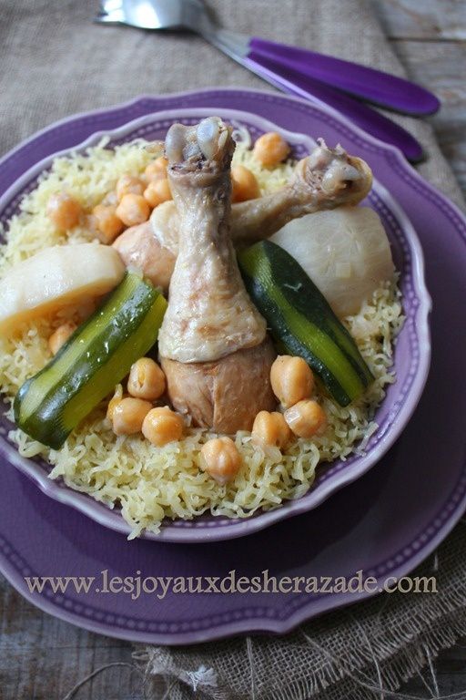Rechta algéroise , cuisine algérienne - Les Joyaux de Sherazade