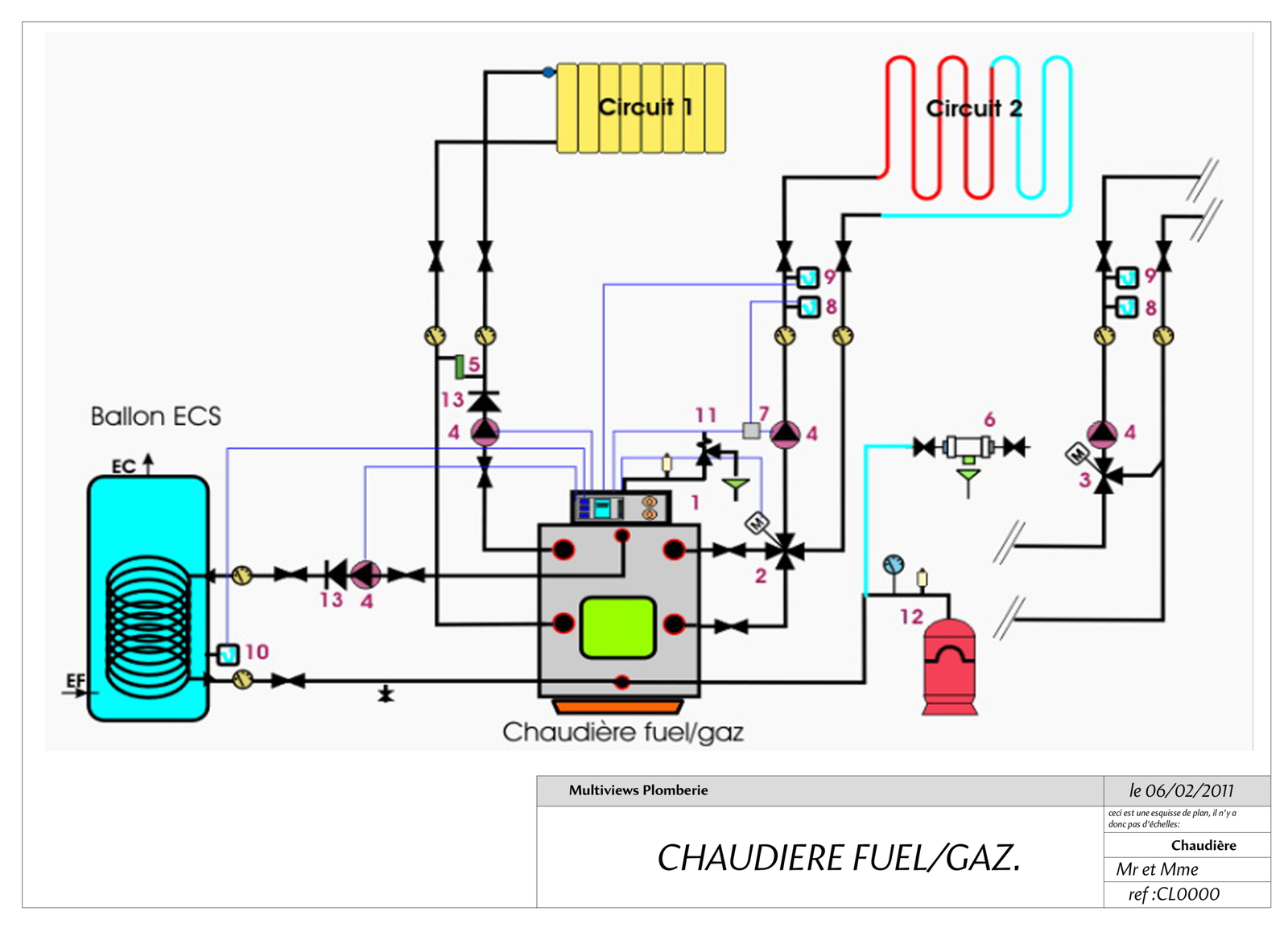 Plans chaudière - Le blog de multiviews-plomberie
