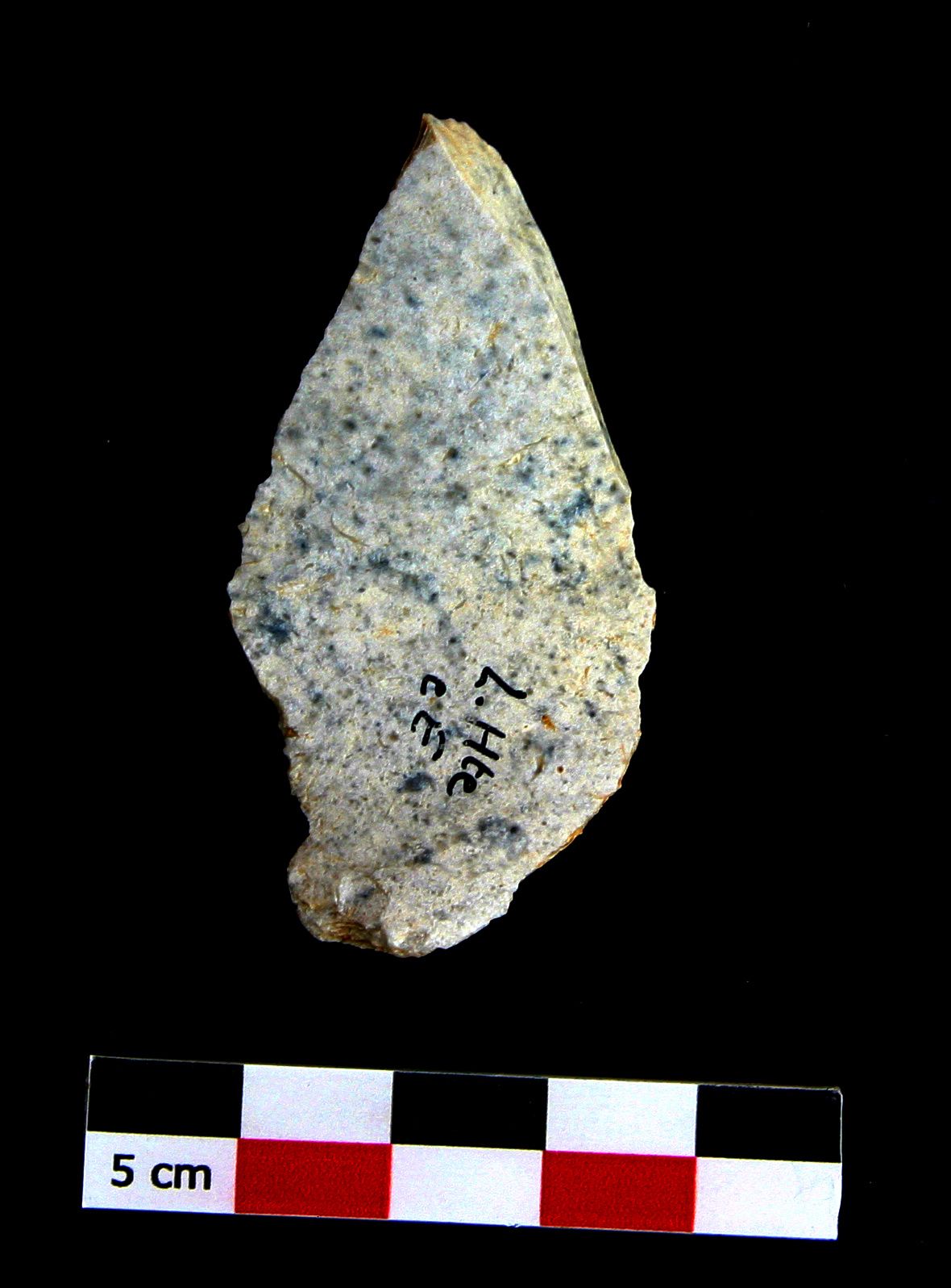 Burin en silex de Laugerie Haute/ Flint "burin" from Laugerie Haute ...