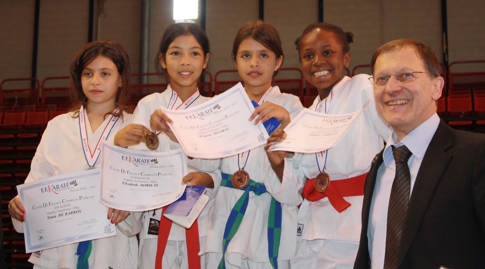 Karaté : Jennifer, notre plus jeune médaillée nationale