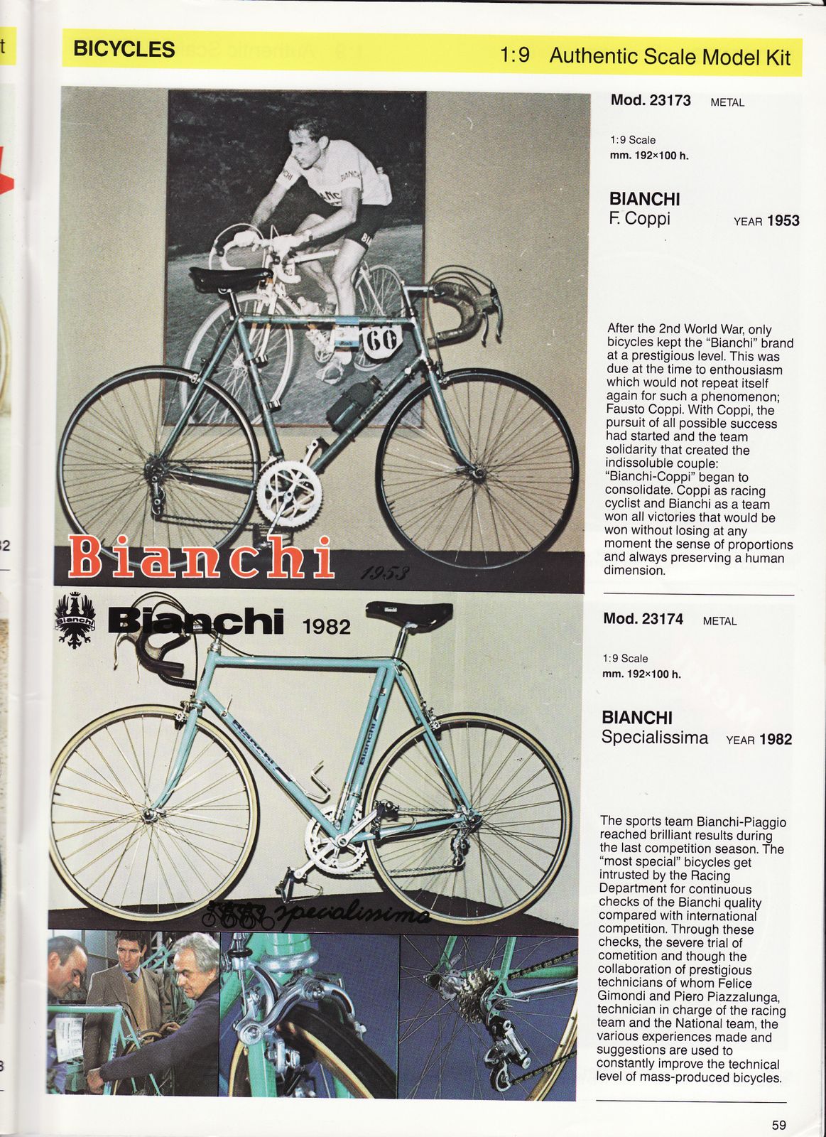 catalogue PROTAR 1995 ( 10/10 ) - maquettes club clermontois documents