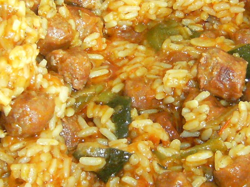 poêlée de riz aux merguez - Popote de petit_bohnium
