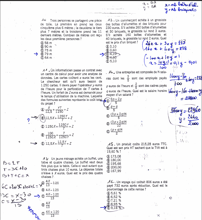 Maths et logique - OrthoPrep, préparation au concours d'orthophoniste