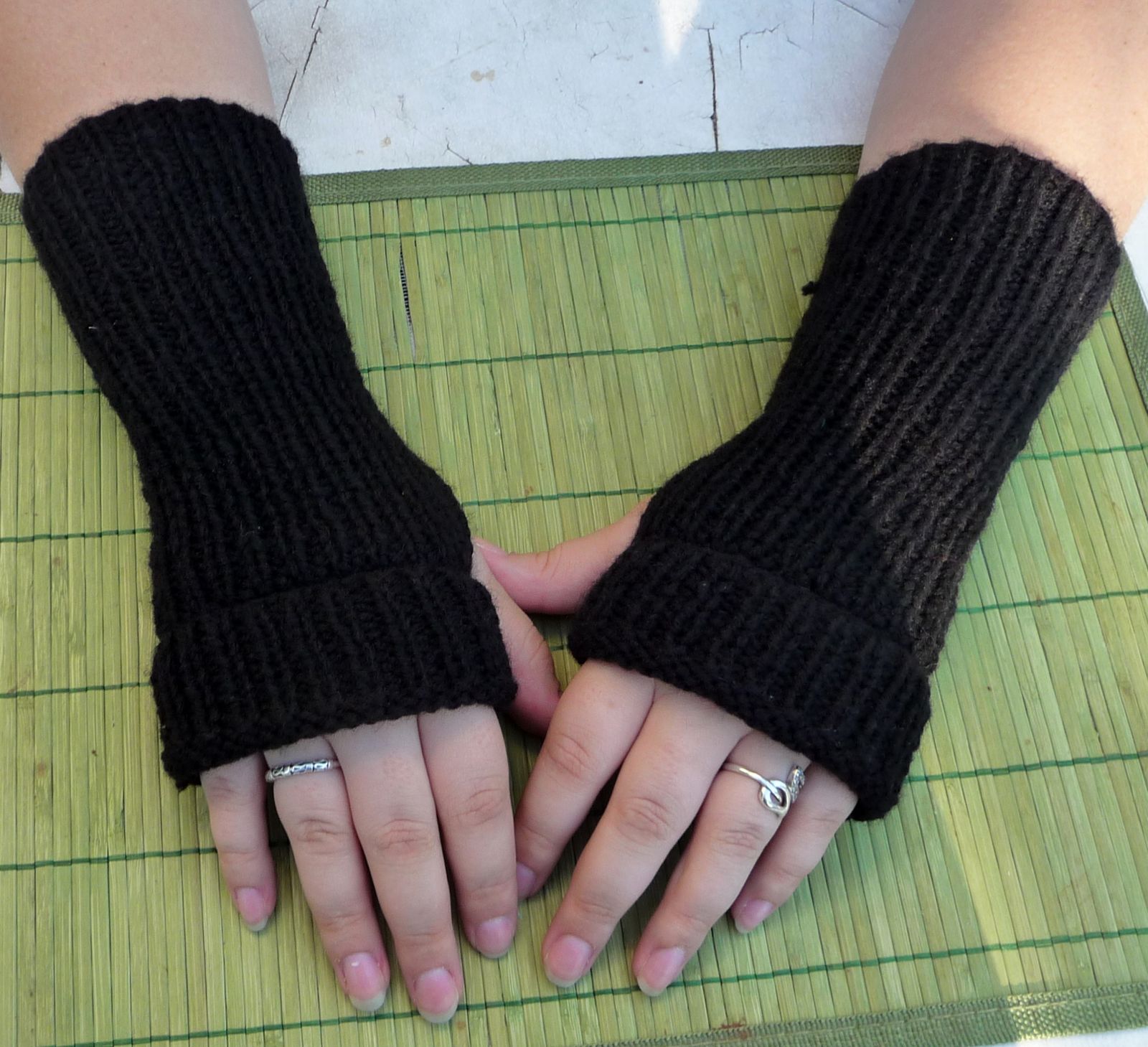 Mes mitaines fini - Alindria'Style