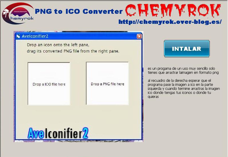 PNG to ICO Converter (comvierte png a ico rapido y facil) - EL BLOG DE ...