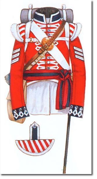 Le 4th regiment of foot " King's Own" dans la guerre de 1812 - les ...