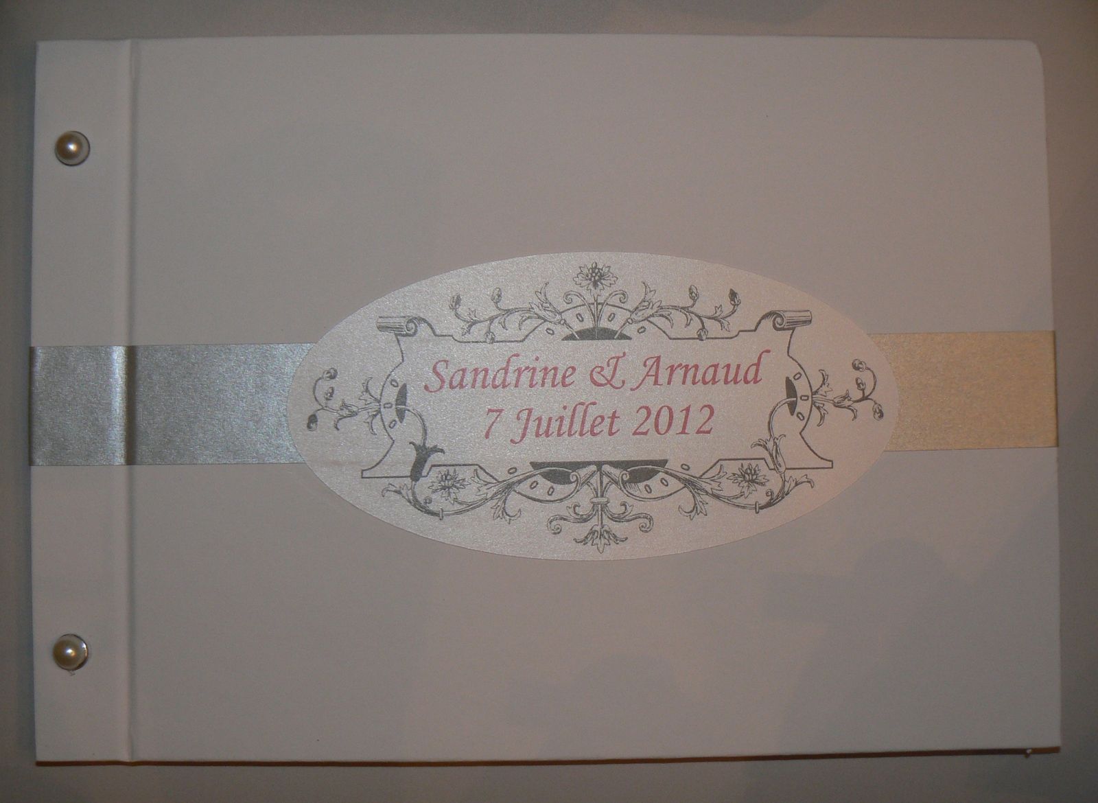 Livre d'or de mariage personnalisable - La Parenthèse féérique