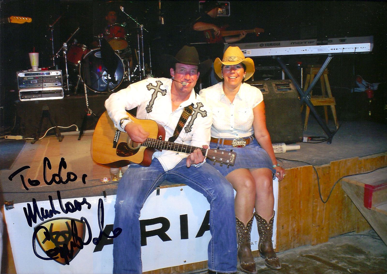 CONCERT DE COOPER WADE BANDERA TEXAS. - made-in-united-states-of-america