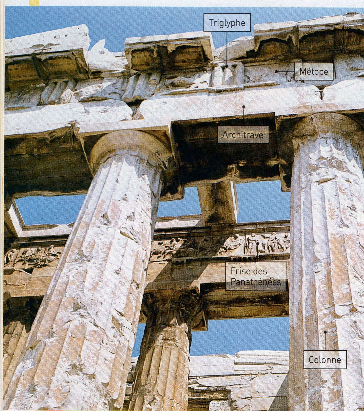 Les métopes du Parthénon - Le blog de histgeo-calenda