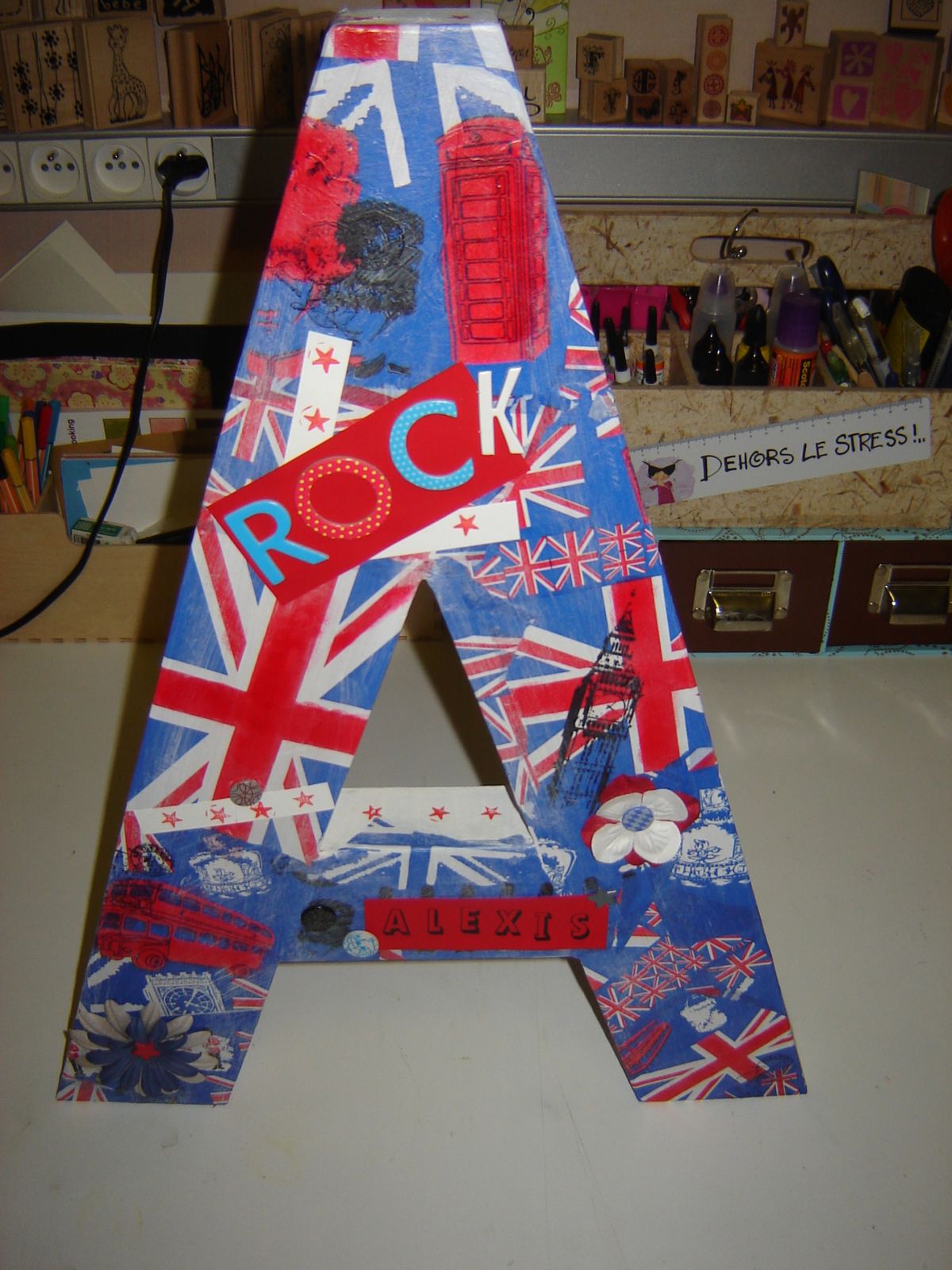 Album - Lettres décorées - Quand mimi crée (le blog de mimi)